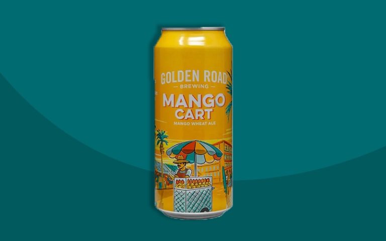 Golden Road Mango Cart Beer Review - My Recipe Checklist